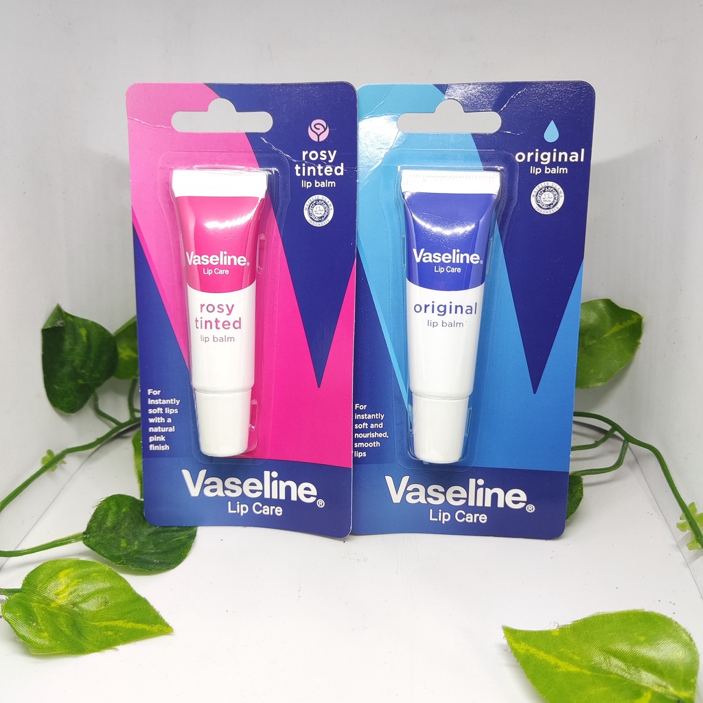 Jual [NEW] Vaseline Lip Balm Pelembab Bibir Pencerah Bibir 10g Lip Care| Rosy Tinted | Original ...