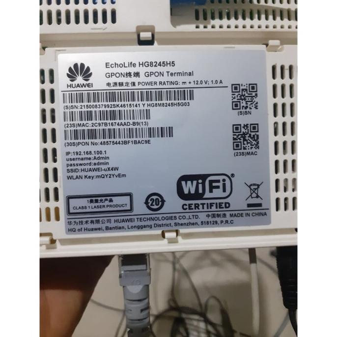 Jual Modem ONT huawei HG8245H5 akses point Gpon Ftth Router | Shopee Indonesia