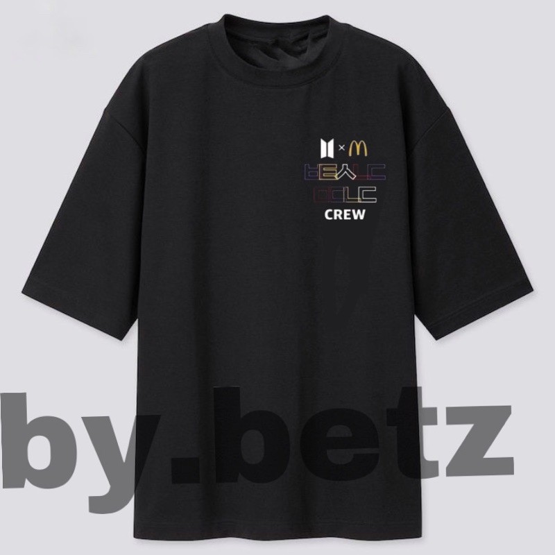 Jual baju bts mcd crew ( baju saja ) | Shopee Indonesia