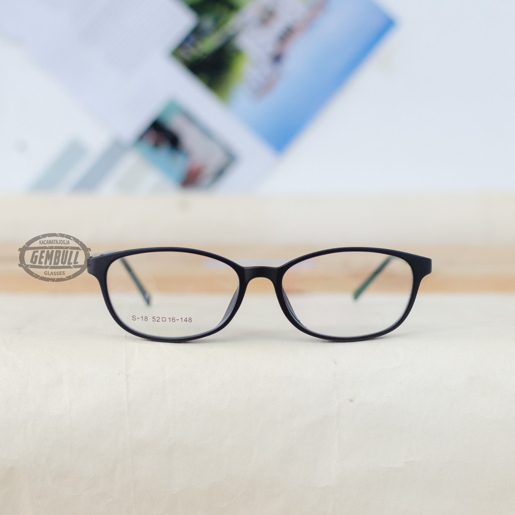 Jual FRAME KACAMATA SEMI KOTAK KOKOH DAN RINGAN TANGKAI BESI - BUNTALA ...