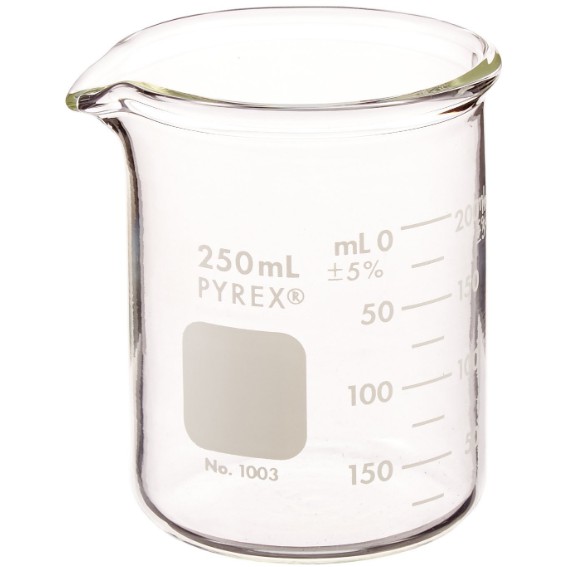 Jual PYREX Kaca Pyrex Gelas Ukur Kimia Alat Laboratorium 50ML 100ML ...