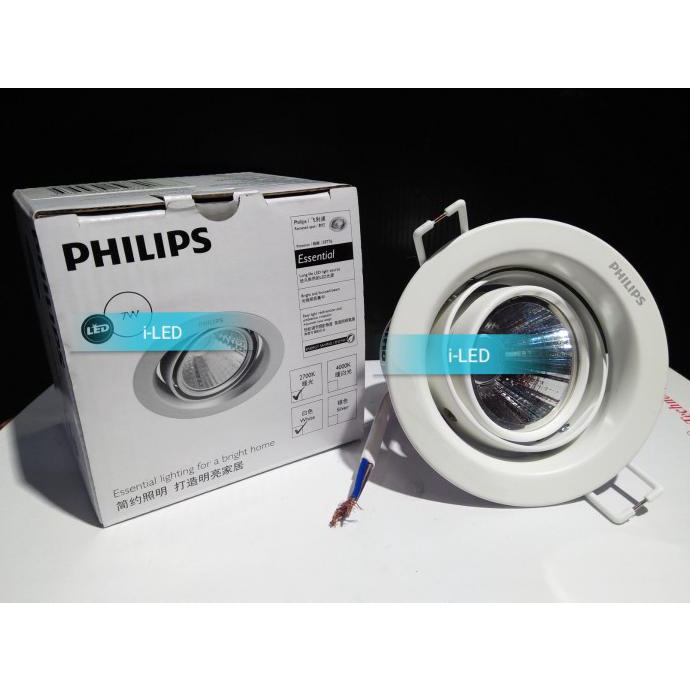 Jual :>:>:>:>] Downlight Spot LED Philips Pomeron 7 7w 7watt Kuning ...