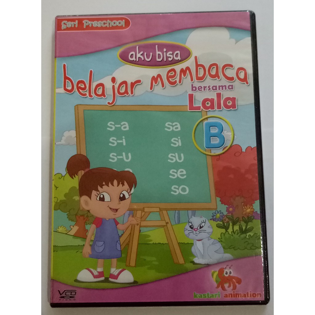 Jual VCD Edukasi Anak Original Belajar Membaca Bersama Lala "seri B" By ...