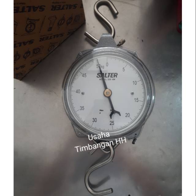 Jual Timbangan Gantung SALTER 50kg Model 235 6M | Shopee Indonesia