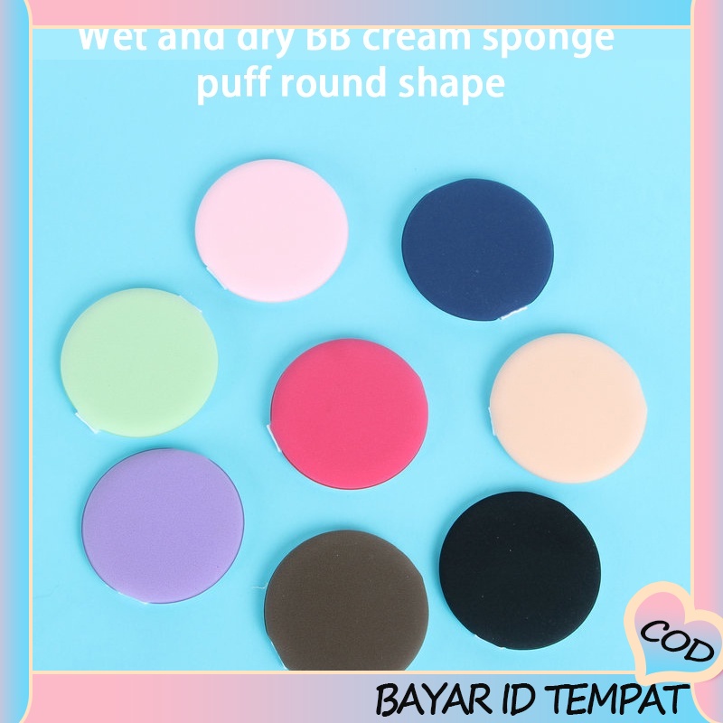 Jual COD Sponge Puff Basah Kering Penggunaan Dua Sisi Elastis Pori-pori ...