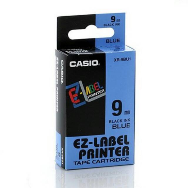 Jual Pita / Label Printer Casio 9mm # EZ Label Tape Casio # | Shopee ...