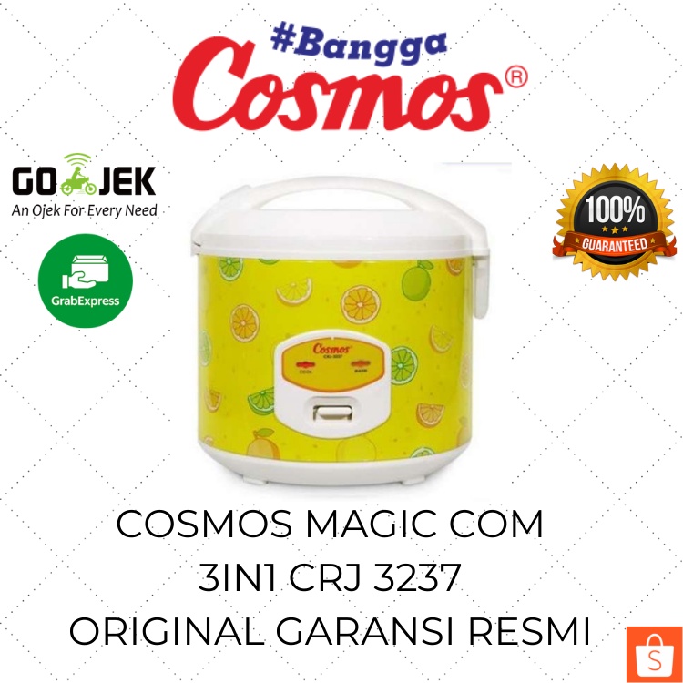 Jual Cosmos Magic Com 2 Liter 3in1 CRJ 3237 Kuning Lemon Series / Rice ...
