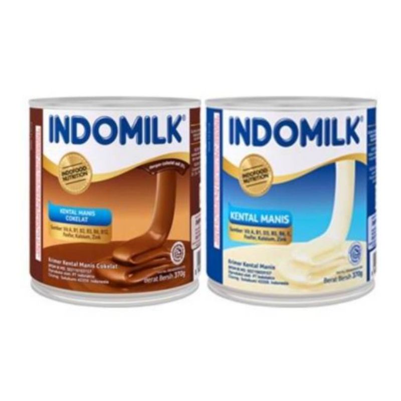 Jual INDOMILK SKM KALENG 370 G | Shopee Indonesia