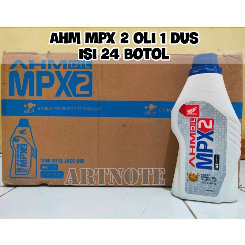 Jual Oli ahm mpx2 1 dus | Shopee Indonesia