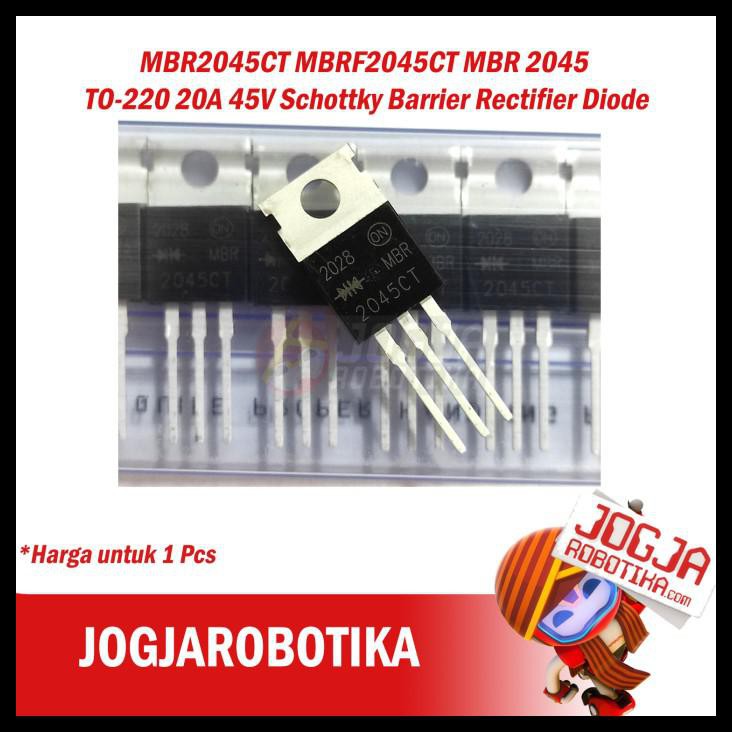 Jual Dioda Mbr2045Ct Mbrf2045Ct Mbr 2045 To-220 20A 45V Diode | Shopee ...