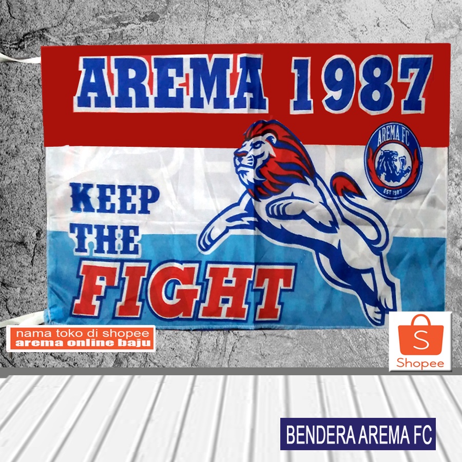 Jual BENDERA AREMA SINGA MENERKAM - arema online baju | Shopee Indonesia