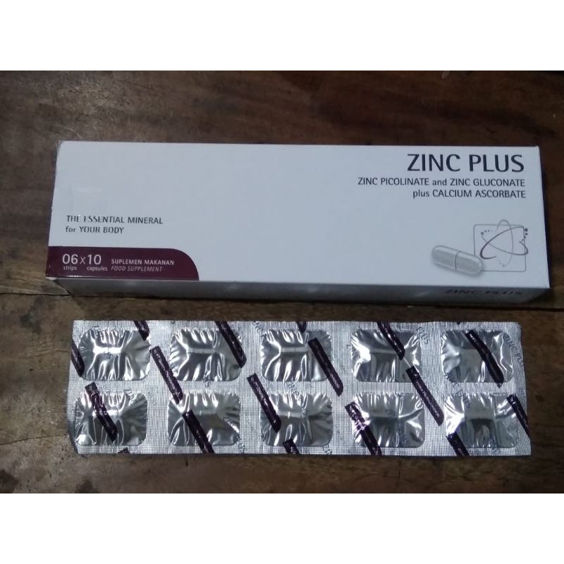 Jual ZINC PLUS ,ZINC PICOLINATE DAN GLUCONATE JUAL PER STRIP | Shopee ...