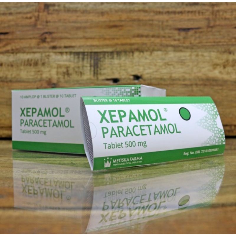Jual Xepamol Tablet Perbox (Paracetamol 500mg) | Shopee Indonesia
