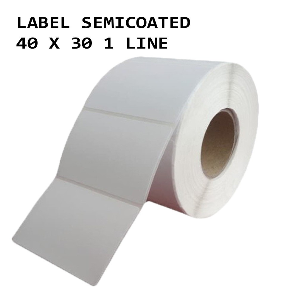 Jual STIKER KERTAS LABEL BARCODE THERMAL UKURAN 40X30 MM | Shopee Indonesia