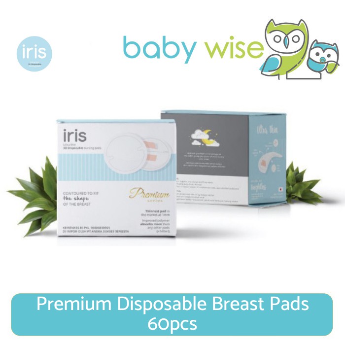 Jual Iris Premium Disposable Breast Pads 60pcs | Shopee Indonesia