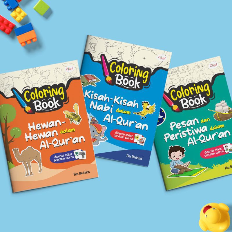 Jual Paket Coloring Book Buku Edukasi Mewarnai Anak 3 Buku | Shopee ...