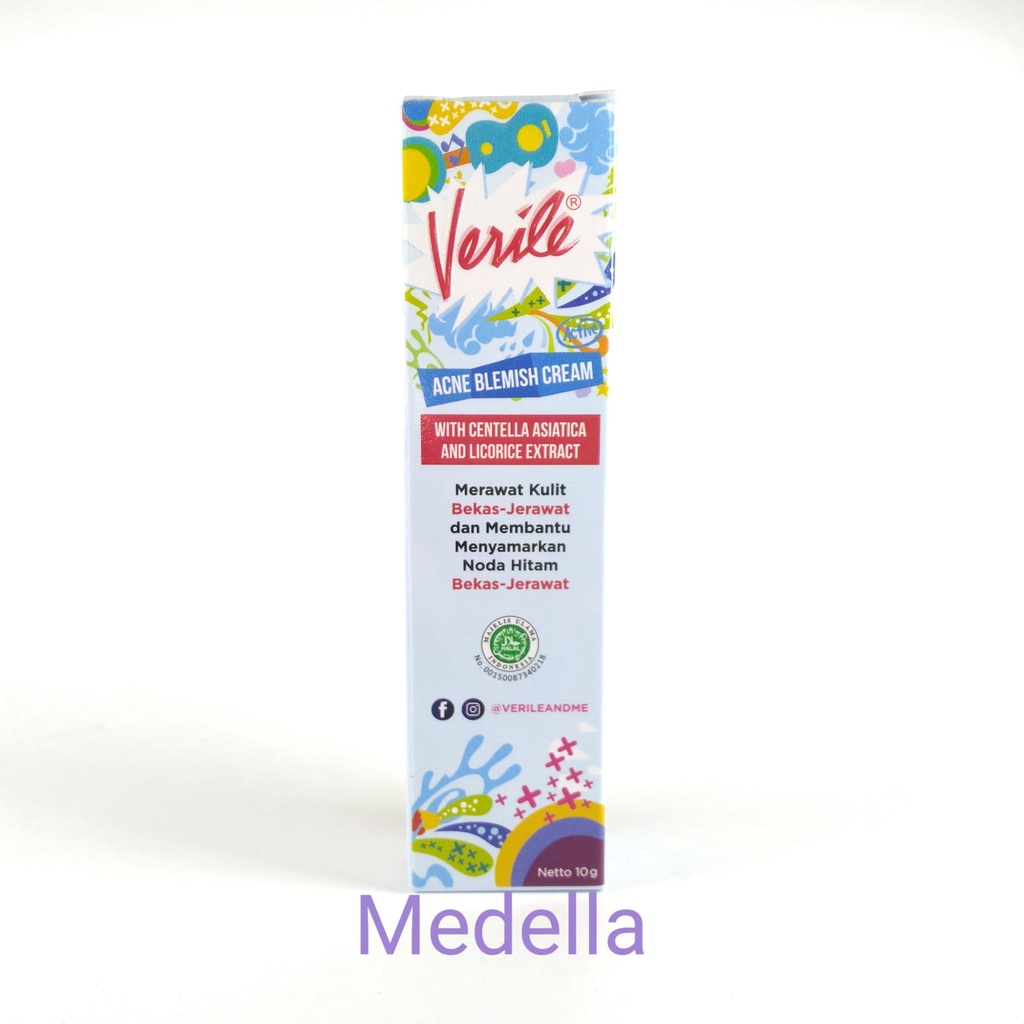 Jual Verile Acne Blemish Cream isi 10 gr | Shopee Indonesia