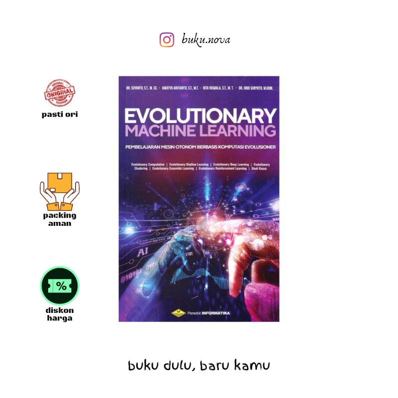 Jual Buku Evolutionary Machine Learning : Pembelajaran Mesin Otonom ...
