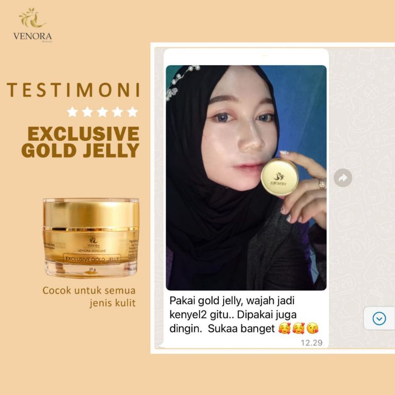 Jual GOLD JELLY VENORA | Shopee Indonesia