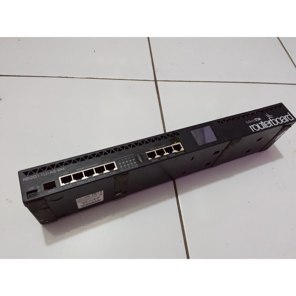 Jual Mikrotik RB2011 uias-rm bekas | Shopee Indonesia