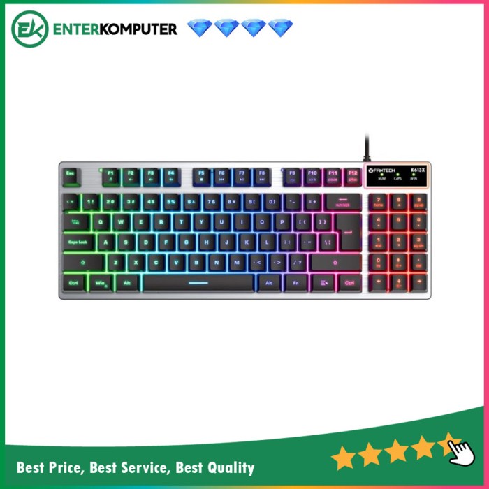 Jual Fantech Fighter K613X TKL - RGB Gaming Keyboard | Shopee Indonesia