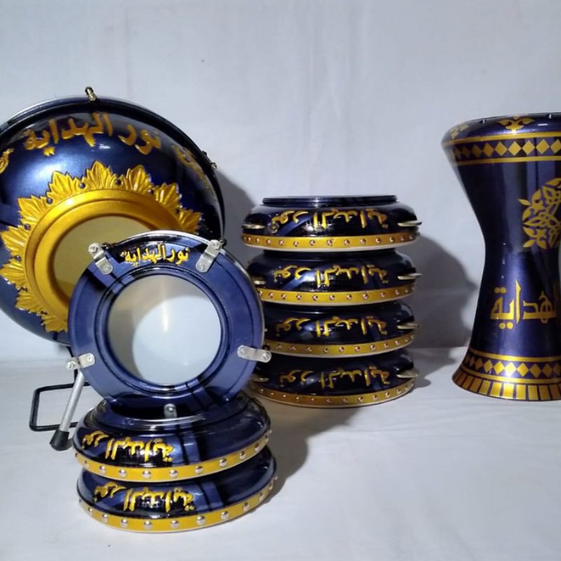 Jual Alat Hadroh Lengkap Terbang, Rebana, Ginjring, Tam, Bass, Keplak 1 ...