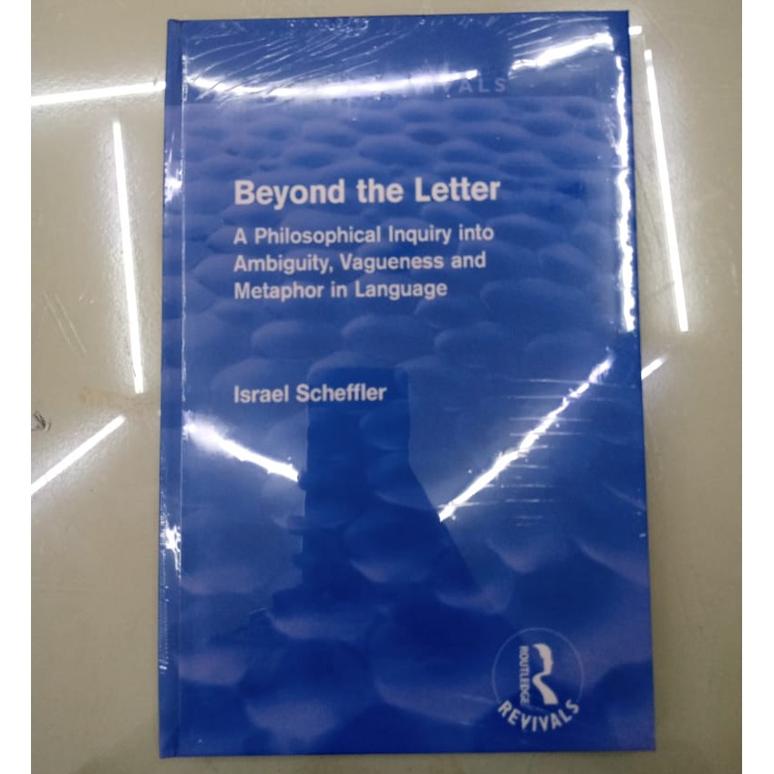 Jual Beyond the Letter by Israel Scheffler (Hardback / Language ...