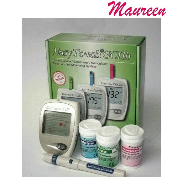 Jual [ COD] Easy Touch GCHB 3 in 1 Alat Test Gula Kolesterol HB ...