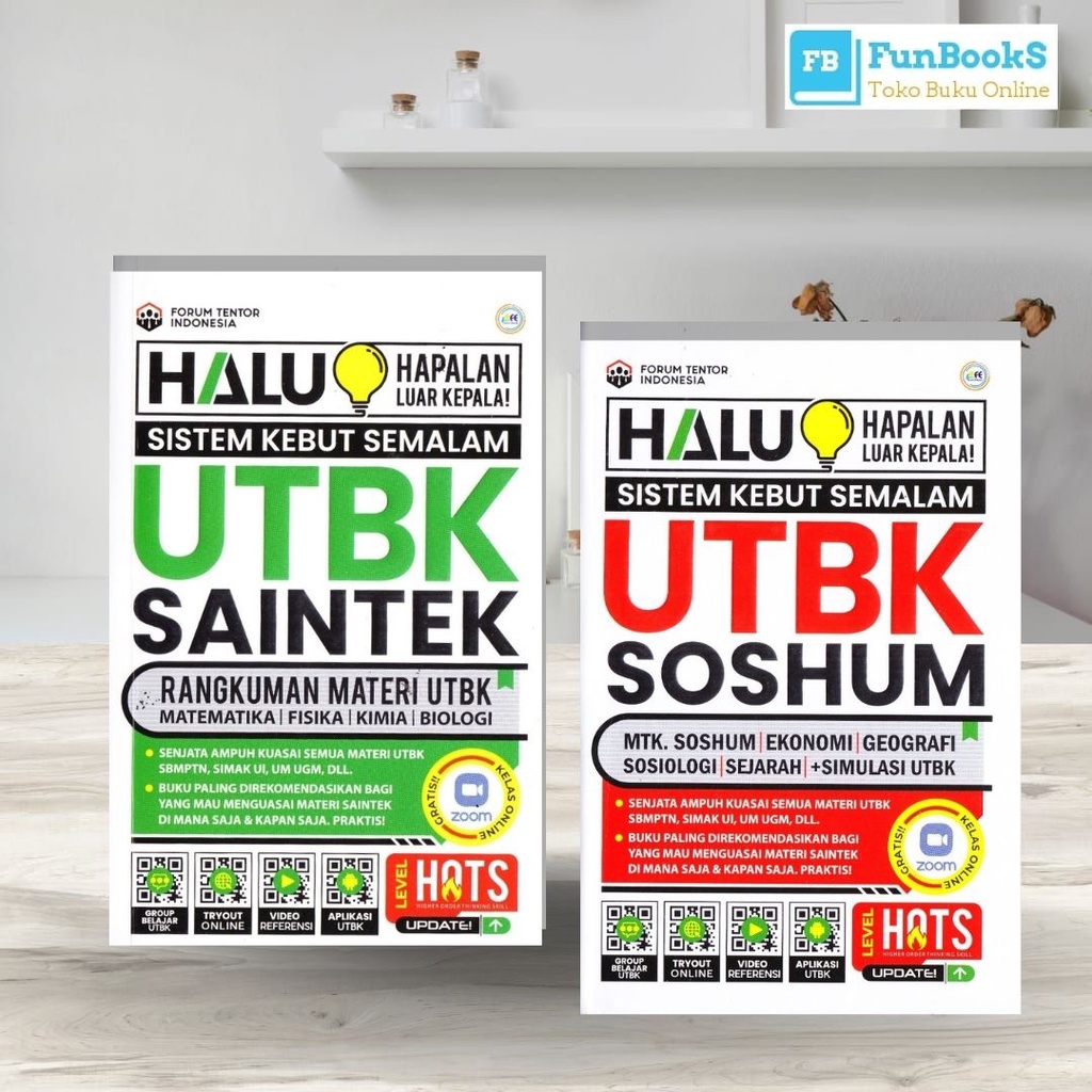 Jual Buku Halu UTBK SBMPTN SAINTEK & SOSHUM 2022 | Shopee Indonesia