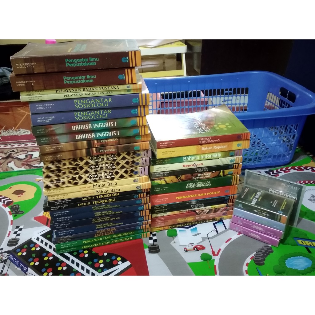 Jual Buku Cetak Perpustakaan Modul Bahan Ajar Cetak UT Universitas ...