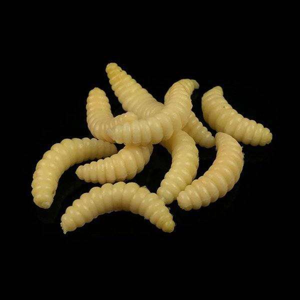 Jual Umpan Pancing bentuk Cacing 50 PCS - WD-160 Warna Kuning | Shopee ...