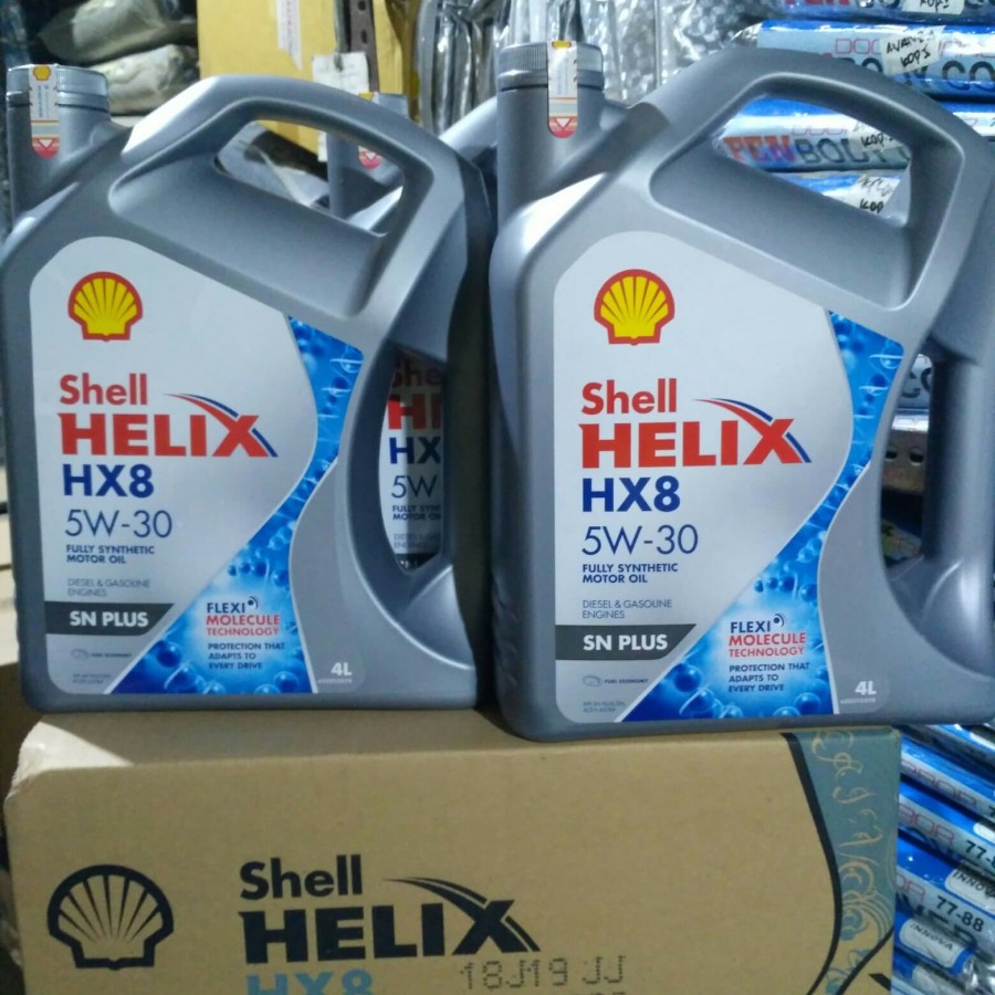 Jual Oli Mobil Shell Helix HX8 SAE 5W-30 Isi 1 Dus (4 x 4 Liter ...