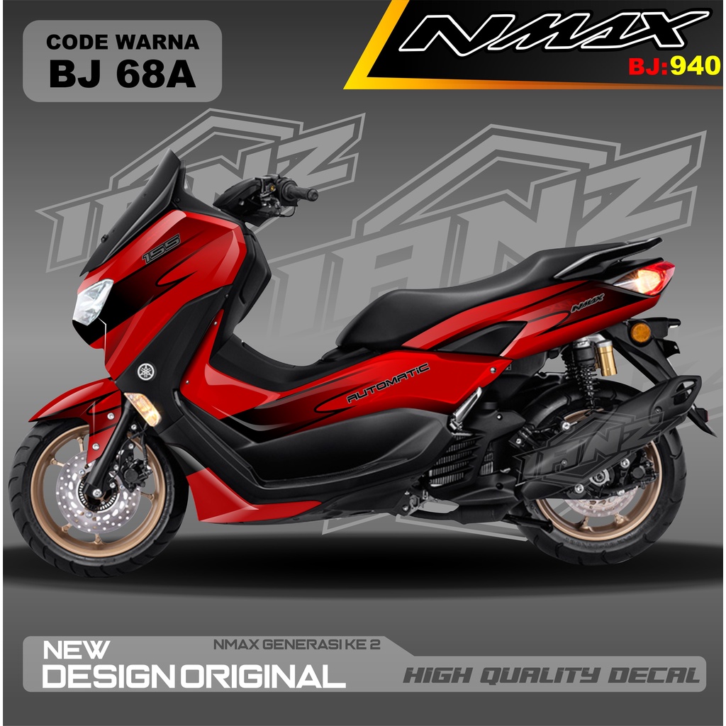 Jual STICKER NMAX FULL BODY MOTOR / DECAL FULL BODY NMAX / DECAL STIKER ...