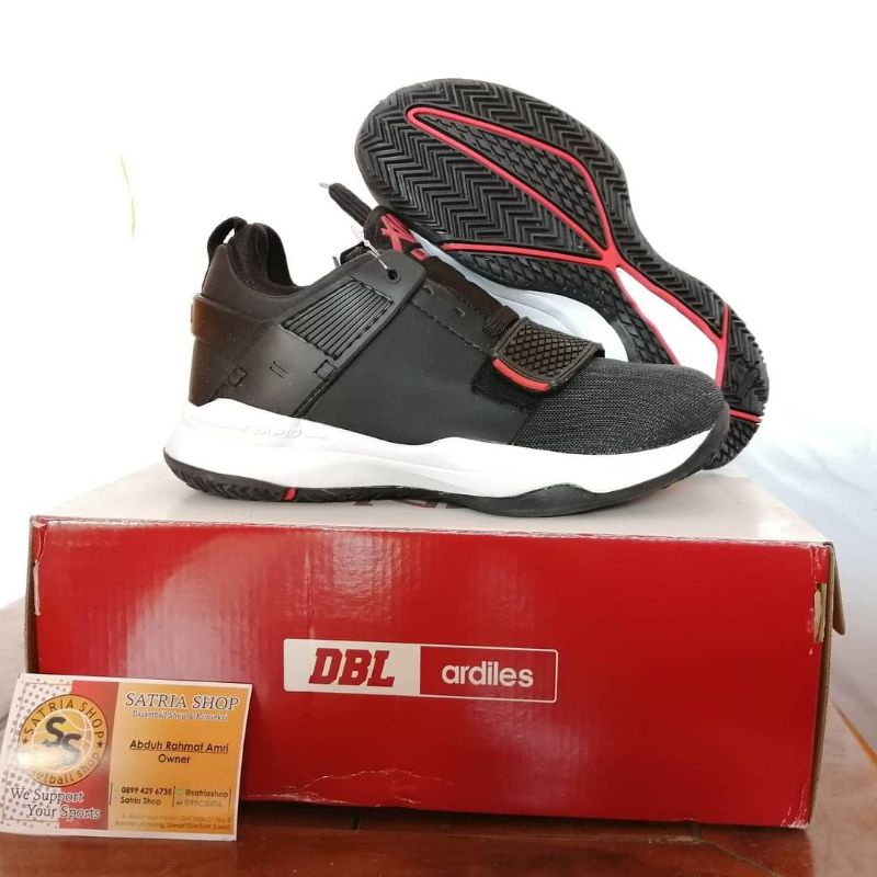 Jual Sepatu Basket Ardiles | DBL AD1 | Hitam-Merah | Original | Shopee ...