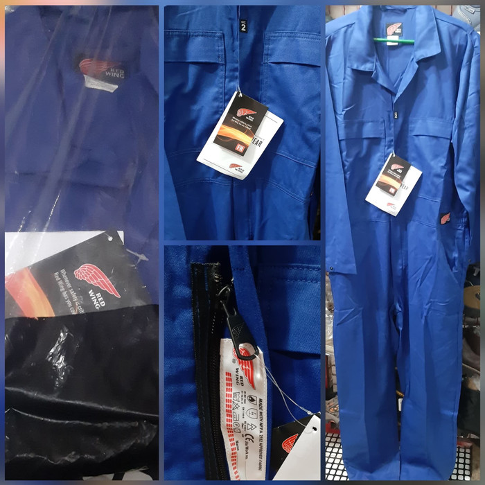 Jual COVEROLL REDWING BIRU ORIGINAL | Shopee Indonesia
