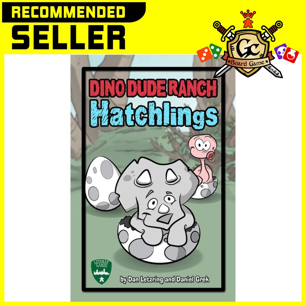 Jual Dino Dude Ranch Hatchlings Expansion Board Game - Original ...