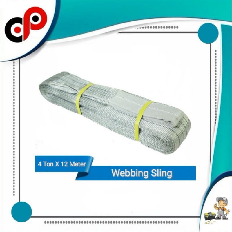 Jual Webbing Sling 4 Ton X 12 Meter | Shopee Indonesia