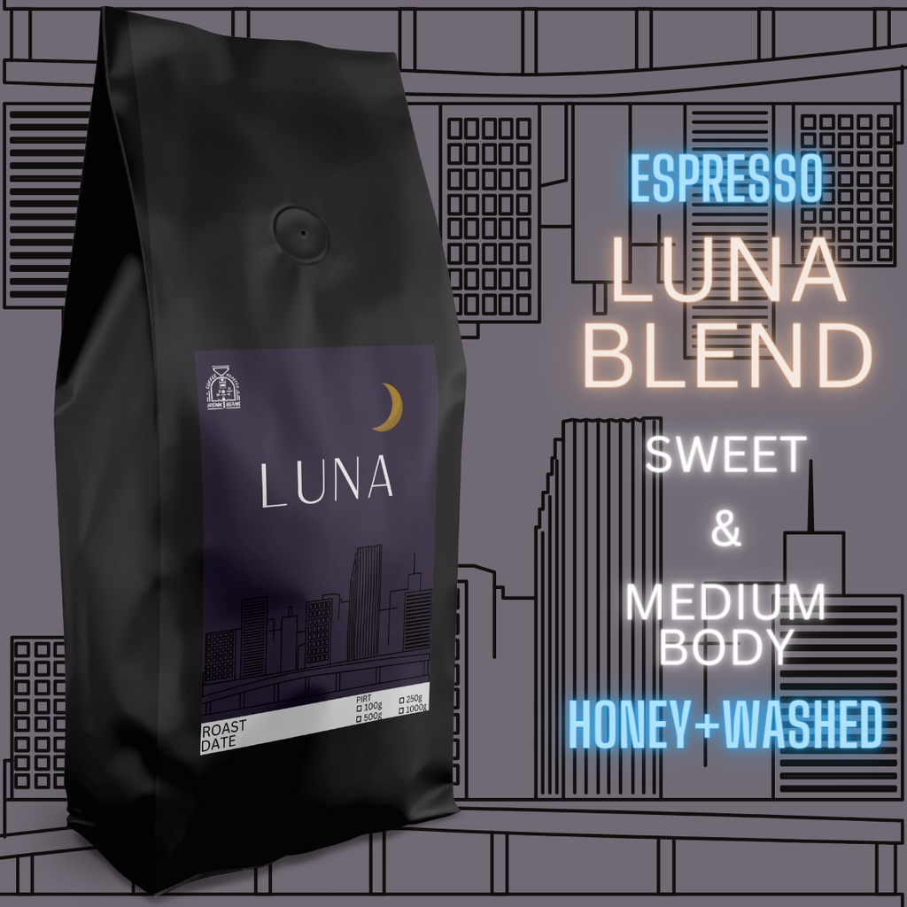 Jual LUNA BLEND - Full Arabika Honey Washed - 1000 Gram - Sweet ...