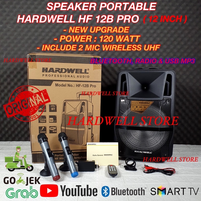 Jual Speaker Portable Meeting 12 Inch Hardwell HF 12 B PRO Original ...