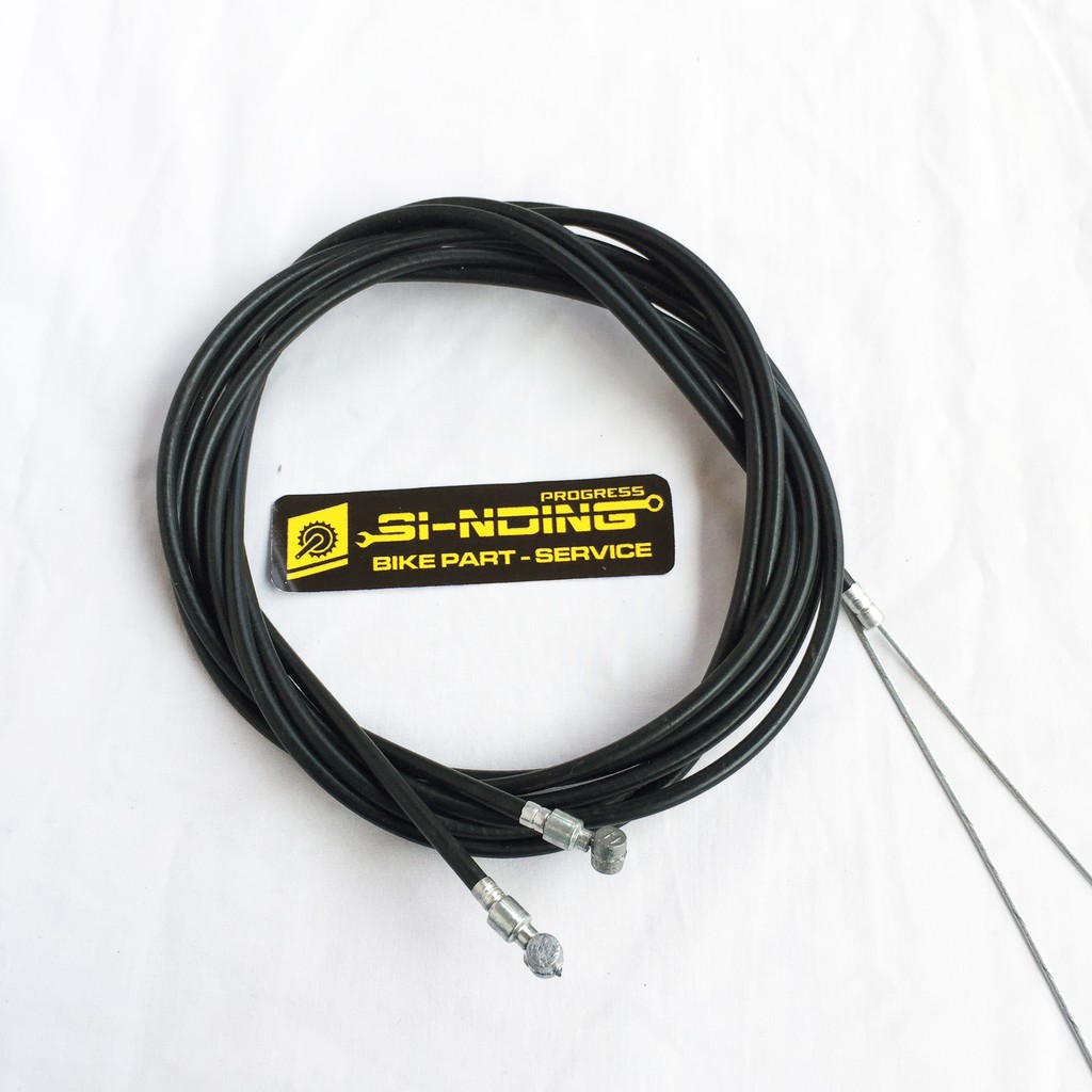 Jual Cable Housing and Inner Cable Kabel Rem Sepeda Hitam 1,5m | Shopee ...