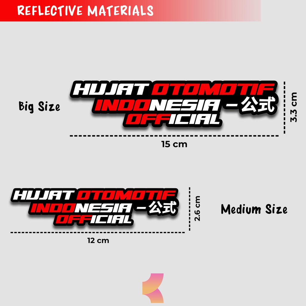 Jual Stiker Hujat Otomotif Indonesia HOI Sticker Hologram Motor ...