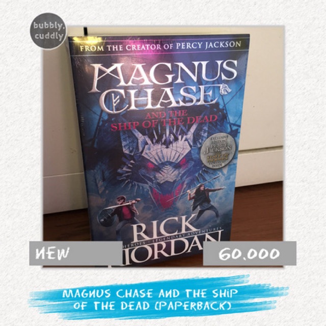 Jual Magnus Chase and the Ship of the Dead (Book 3) by Rick Riordan ...