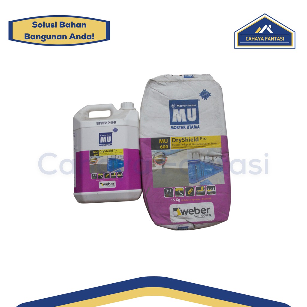 Jual Semen MU 600 Dry Shield 1 Set atau Cairan | Shopee Indonesia