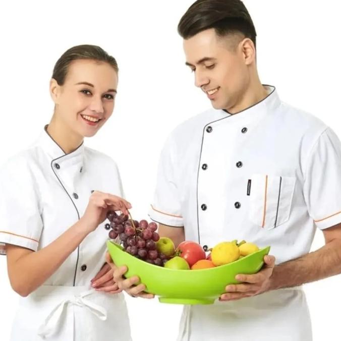 Jual Baju Koki Chef Seragam Koki Seragam Chef Jaket Koki Jaket Chef ...