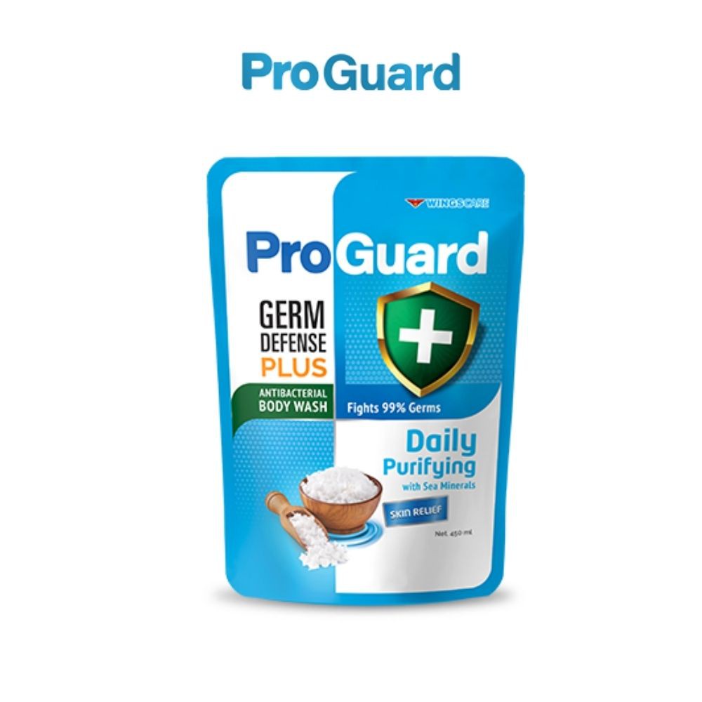 Jual ProGuard Sabun Mandi Cair Daily Purifying 450 mL & Proguard Bodywash Daily Cleansing 450Ml ...