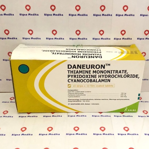 Jual Daneuron Box Isi 10 Strip @10 Tablet - Vitamin | Shopee Indonesia