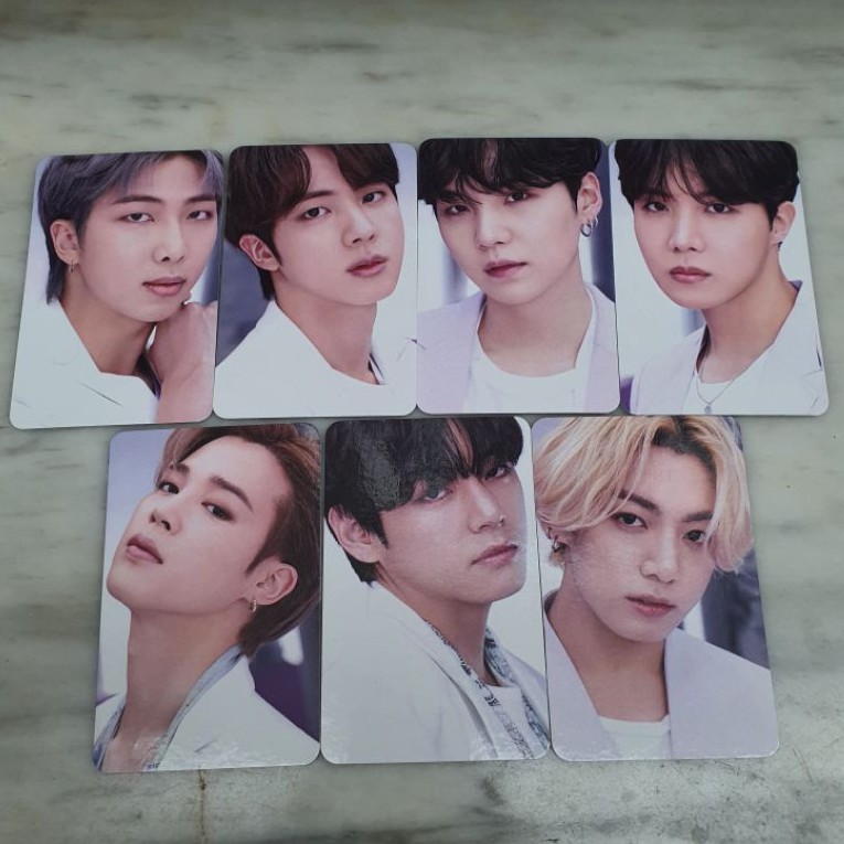 Jual BTS The Best Album Jacket Photocard ver II (1 set isi 7 pcs ...
