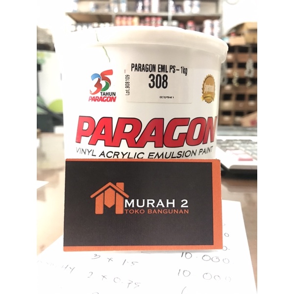 Jual Cat tembok Interior / Cat Tembok Dalam Rumah - PARAGON 1 kg ...