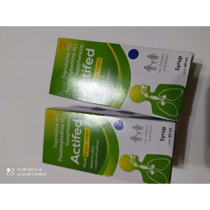 Jual Actifed Syrup 60 mL | Shopee Indonesia