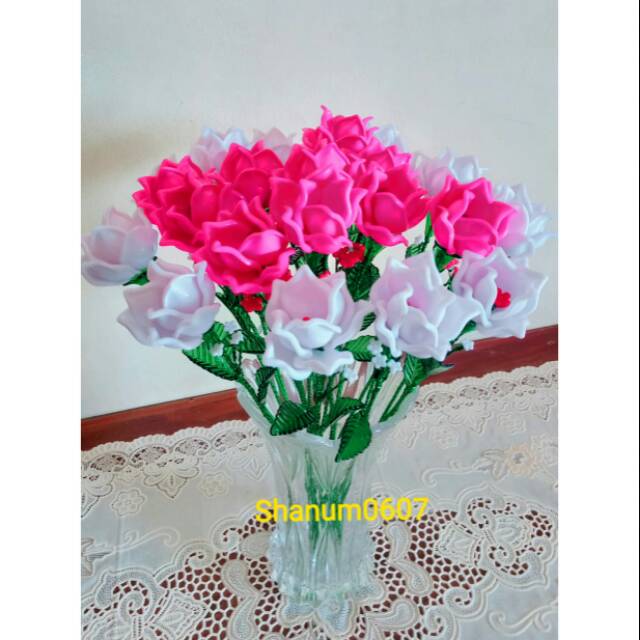 Jual Bunga mawar/ bunga akrilik/ bunga artificial | Shopee Indonesia